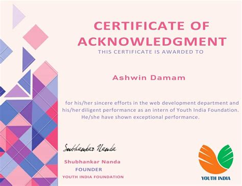 Ashwin Damam On Linkedin Webdevelopment Internship Javascript