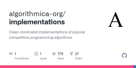 Github Algorithmica Orgimplementations Clean Minimalist