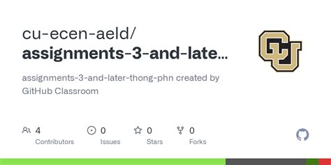 GitHub Cu Ecen Aeld Assignments And Later Thong Phn Assignments And Later Thong Phn