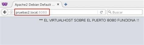 VirtualHosts Apache Crear Varios Sitios Web En Localhost El Taller Del Bit
