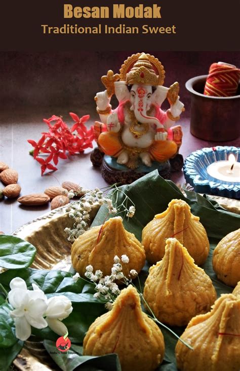 Besan Modak Besan Laddoo Modak