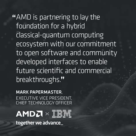 Ibm And Amd Collaborate To Develop Quantum Centric Supercomputing With Hybrid Systems Demo