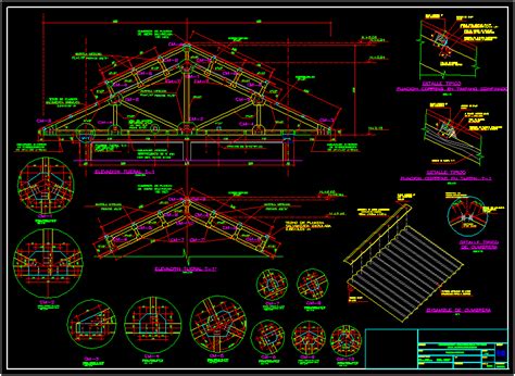 Dibujo Detallado De Techo Plano Desarrollo De Plano Para Mansión