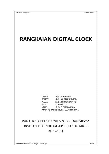 Menggunakan Ic 4017 Counter Dan Decoder Pdf