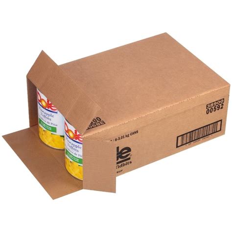 Dole Packaged Dole Pineapple Tidbits In Light Syrup Us Foods Chefstore