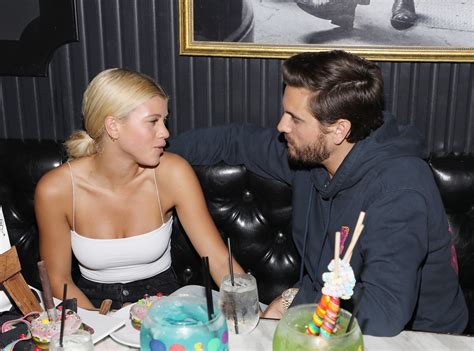 Swooning From Scott Disick Sofia Richie Romance Rewind E News