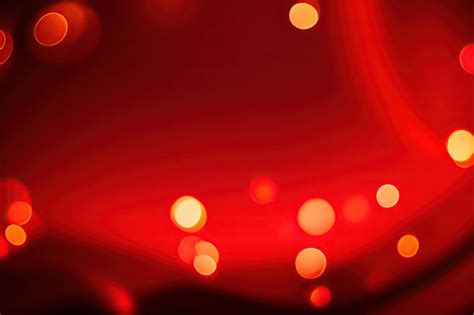 Premium Ai Image Bokeh Red Background