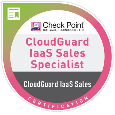 Cloudguard Iaas Sales Certification Credly