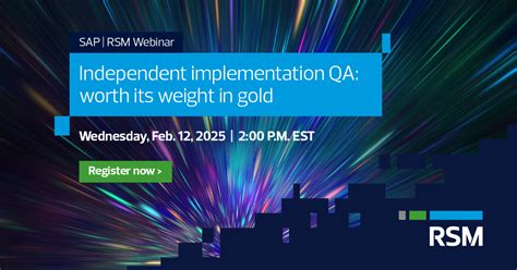 Independent Implementation Qa Worth Its Weight In Gold