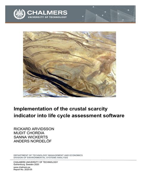 Arvidsson Et Al 2020 Csi Implementation Pdf Rock Geology Minerals