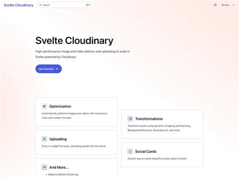 Svelte Cloudinary By Cloudinary Community A Undefined Template