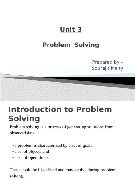 Unit 3 Problem Solving Pdf