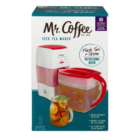 Mr Coffee Iced Tea Maker Instructions 3 Qt At Janie Clark Blog
