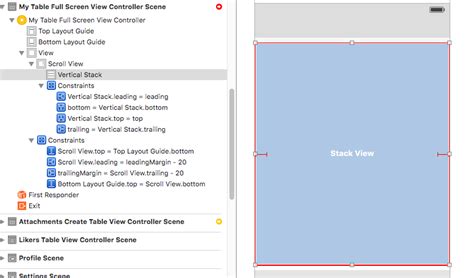 Ios Nested Uistackviews Do Not Align How Do I Align Them Stack Overflow