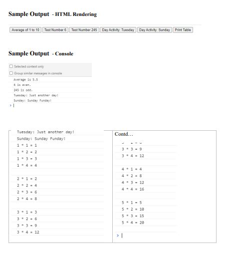 Solved Sample Output HTML Rendering Average Of To Chegg