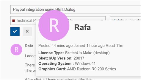 Paypal Integration Using Html Dialog Developers SketchUp Community