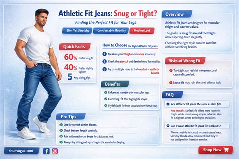 Athletic Fit Jeans Snug Or Tight Shunvogue
