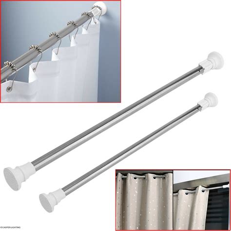 ราวแขวน ไม่ต้องเจาะผนัง ราวม่าน ราวแขวนสุญญากาศ ราวสเตนเลส ไร้สนิม ปรับขนาดได้ Shopee Thailand