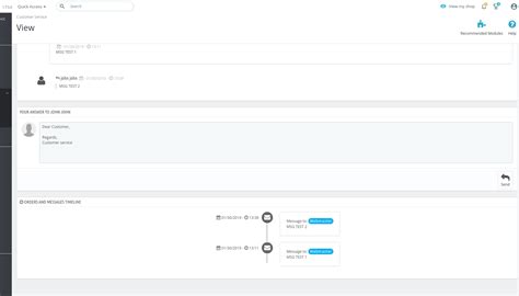 Customer Service Message Subject · Issue 12425 · Prestashopprestashop