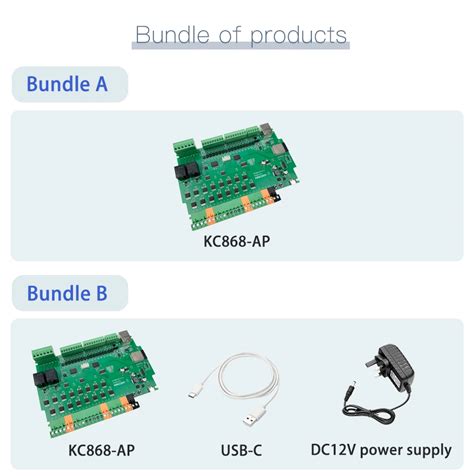 Kincony Kc868 Ap Esp32 Pwm Dimmer Board For 12v 24v Led Strip Smart