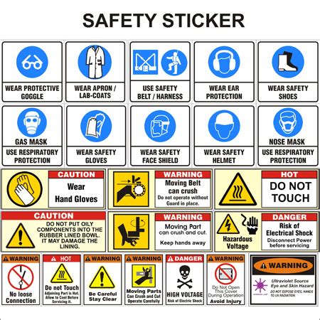 Safety Sticker Safety Sticker Manufacturer Supplier Thane India