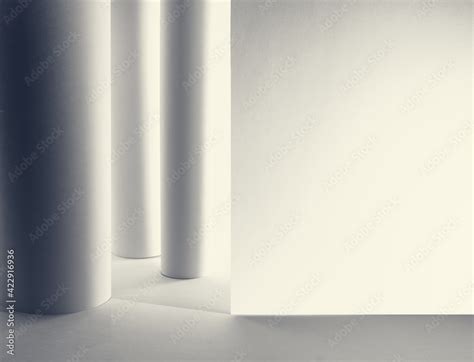 Column Made Of Paper