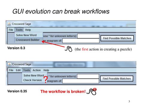 Ppt Automatically Repairing Broken Workflows For Evolving Gui Applications Powerpoint