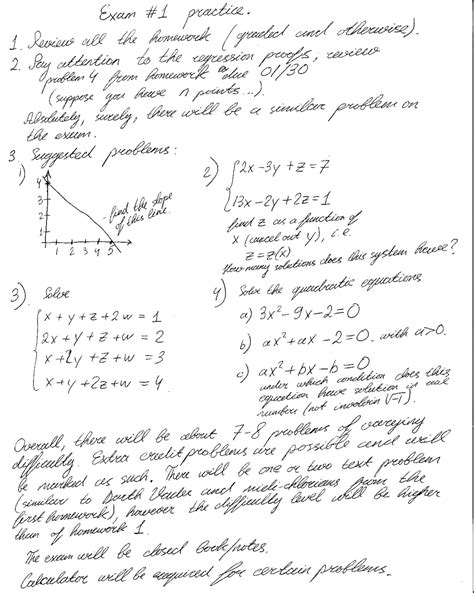 Solutions To Exam 1 Practice Questions Life Science Calculus And Model I Math 181 Docsity