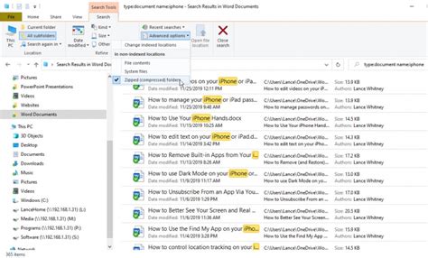 How To Use The Search Tool In Windows 10 File Explorer