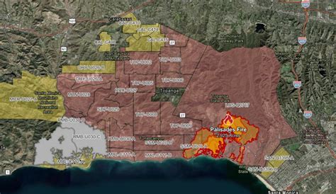 Where Are Evacuation Orders In Place For The California Wildfires See Maps