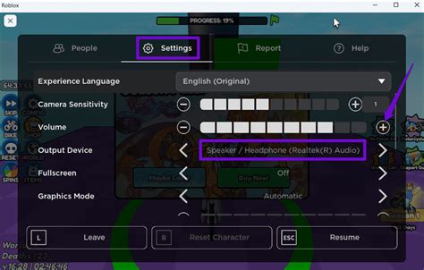 Нет звука в Роблокс что делать