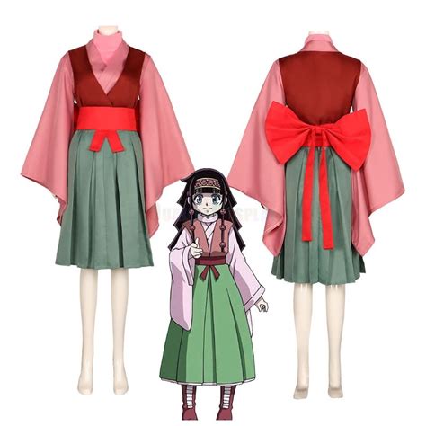 Hunter × Hunter Alluka Zoldyck Cosplay Costume Halloween Female