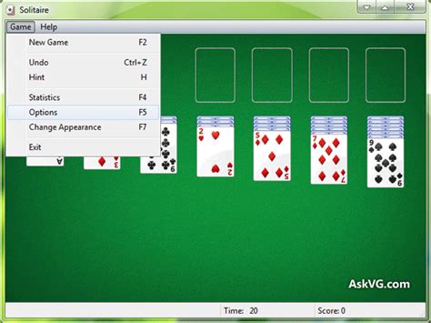 Enable Hidden Secret “debug” Menu In Microsoft “solitaire” Game In