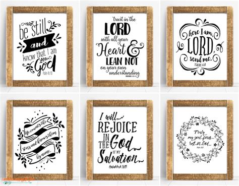Black And White Printable Bible Verses