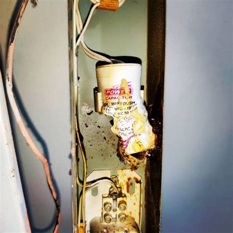 Massive Blown Capacitor The Tech Blog