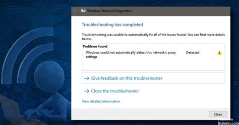 How To Repair Windows Could Not Automatically Detect This Networks