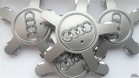 Капачки за джанти Ауди сиви черни Аксесоари Резервни части консумативи аксесоари Бу