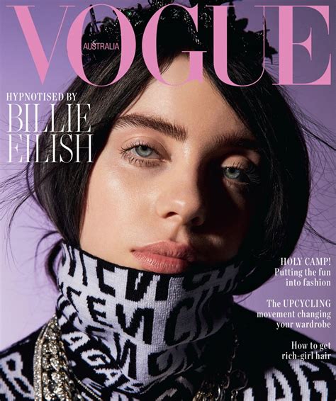 Billie Eilish Vogue Australia July 2019 • Celebmafia