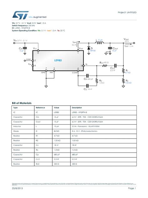 Dc Design Edesignsuite Stmicroelectronics Pdf