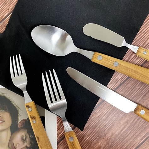 現貨 日本製 燕三條 不鏽鋼餐具｜木製餐具 刀叉 木柄 西式餐具 湯匙 餐刀 叉子 抹刀 露營 甜點 聖誕禮物 蝦皮購物