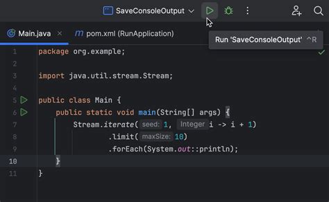 Tutorial Run A Java Application Intellij Idea Documentation