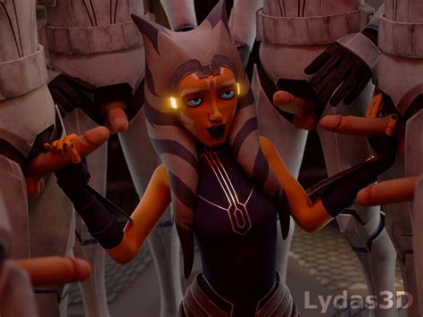 Rule 34 1girls 3d 3d Artwork Ahsoka Tano Alien Girl Alien Humanoid