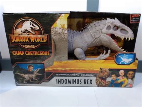 Jurassic World Camp Cretaceous Super Colossal Indominus Rex Over 3