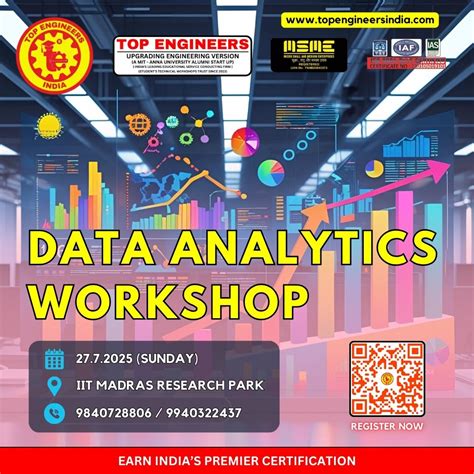 Data Analytics Workshop 2025 Top Engineers Workshop Chennai