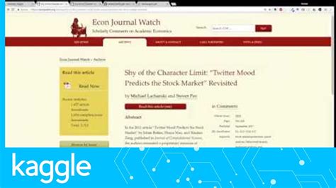 Kaggle Live Coding Reproducing Research Project Part 1 Kaggle