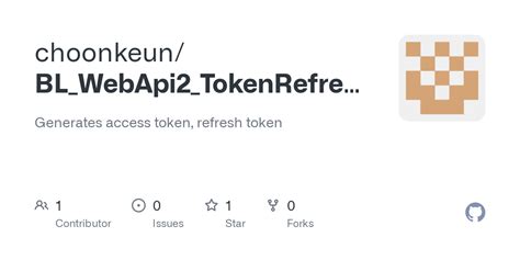 GitHub Choonkeun BL WebApi2 TokenRefresh Generates Access Token