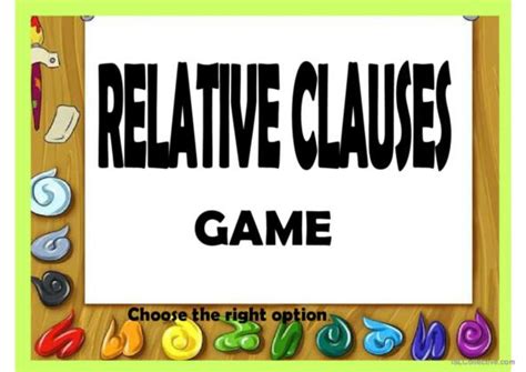 Relative Clauses English ESL Powerpoints