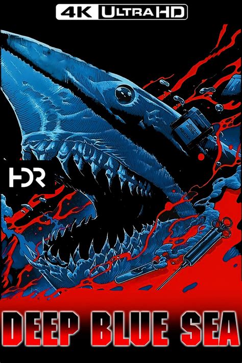 Deep Blue Sea Movie Poster