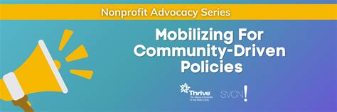 Mobilizing For Community Driven Policies
