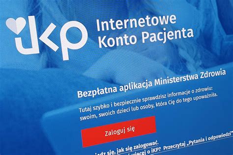 Internetowe Konto Pacjenta Jak Się Zalogować